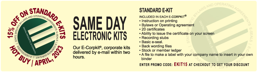 Hot Buys, Clearance, Corpkit Legal Supplies