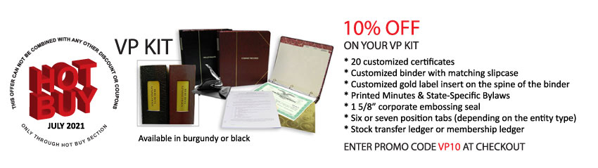 Hot Buys, Clearance, Corpkit Legal Supplies