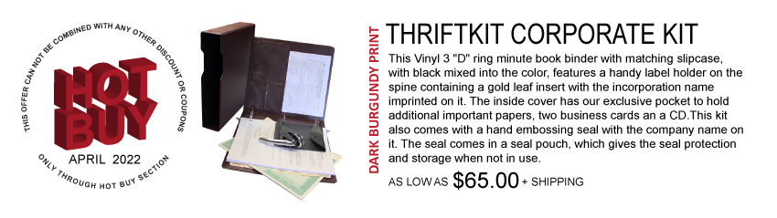 Hot Buys, Clearance, Corpkit Legal Supplies
