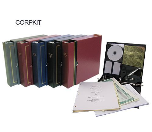 Corporate Kit, LLC kit, LLC Certificate, Seals, Stock Certificates